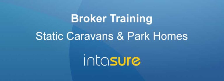 Broker training – Static caravans & Park homes - Intasure